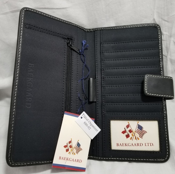 Baekgaard | Bags | C8584 Baekgaard Ltd Black Travel Organizer | Poshmark